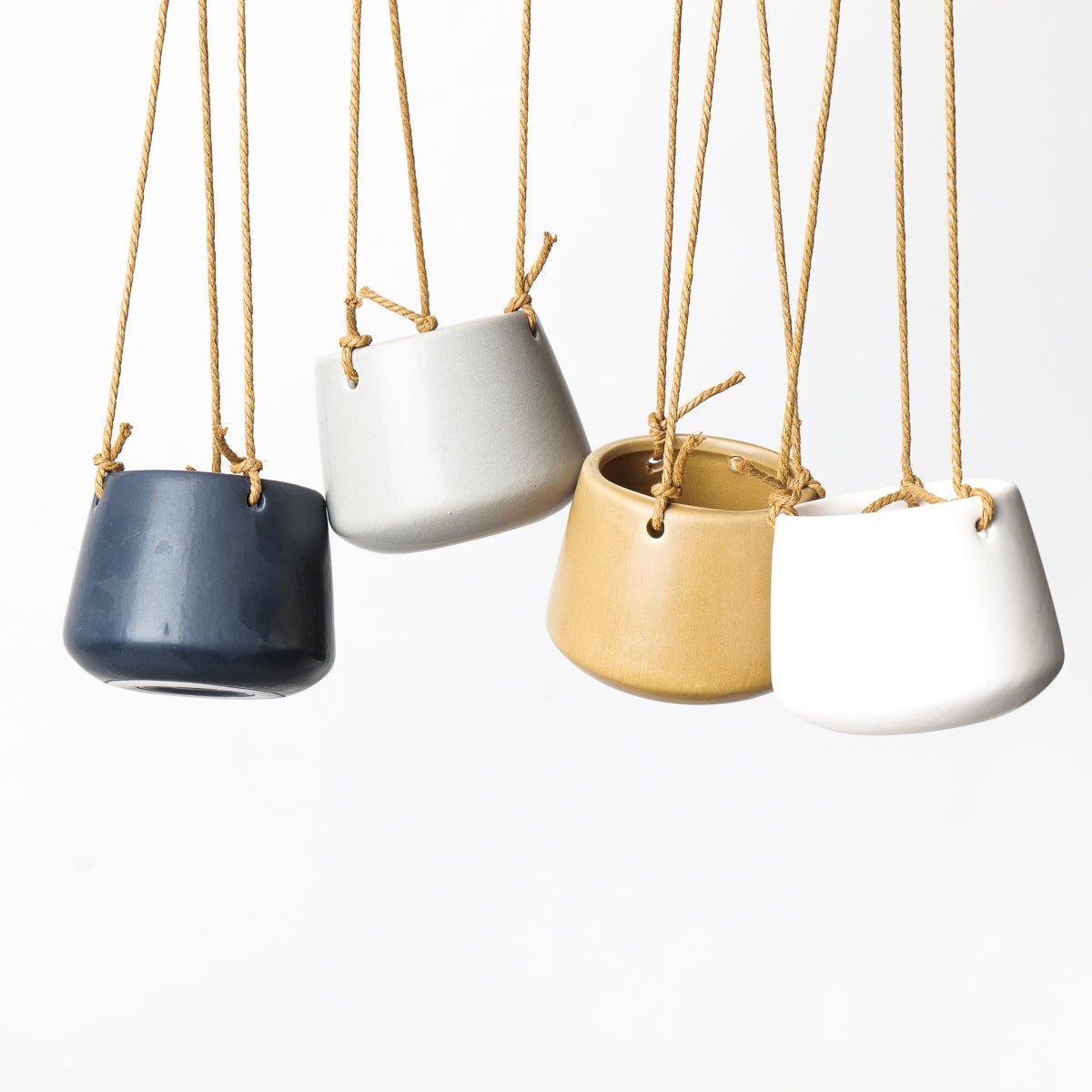 Mini Ceramic hanging pots | Indoor Plants and Accessories – House of Kojo